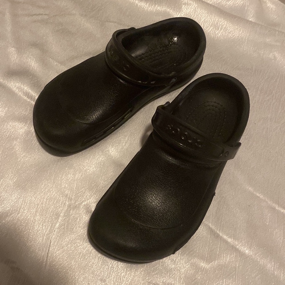 Crocs Close Black Kitchen Super Comfy Size 9 Men Wome… - Gem